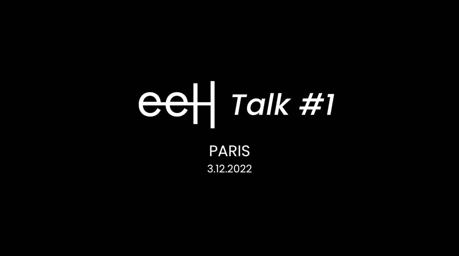 eeH Talk #1 : Femmes noires créatives — La Place Paris