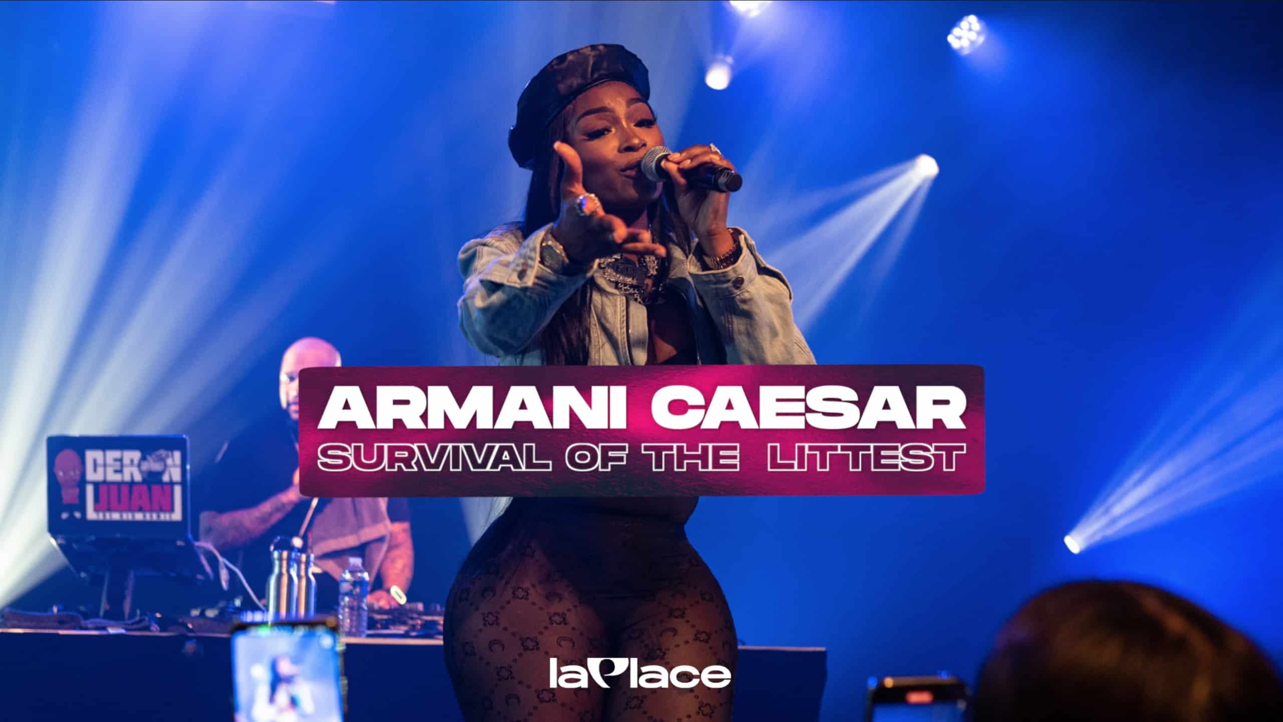 Armani Caesar "Survival Of The Littest" (Live à Paris) — La Place Paris